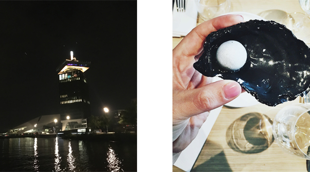 Restaurant Moon @ Adam Toren Amsterdam - Barts Boekje