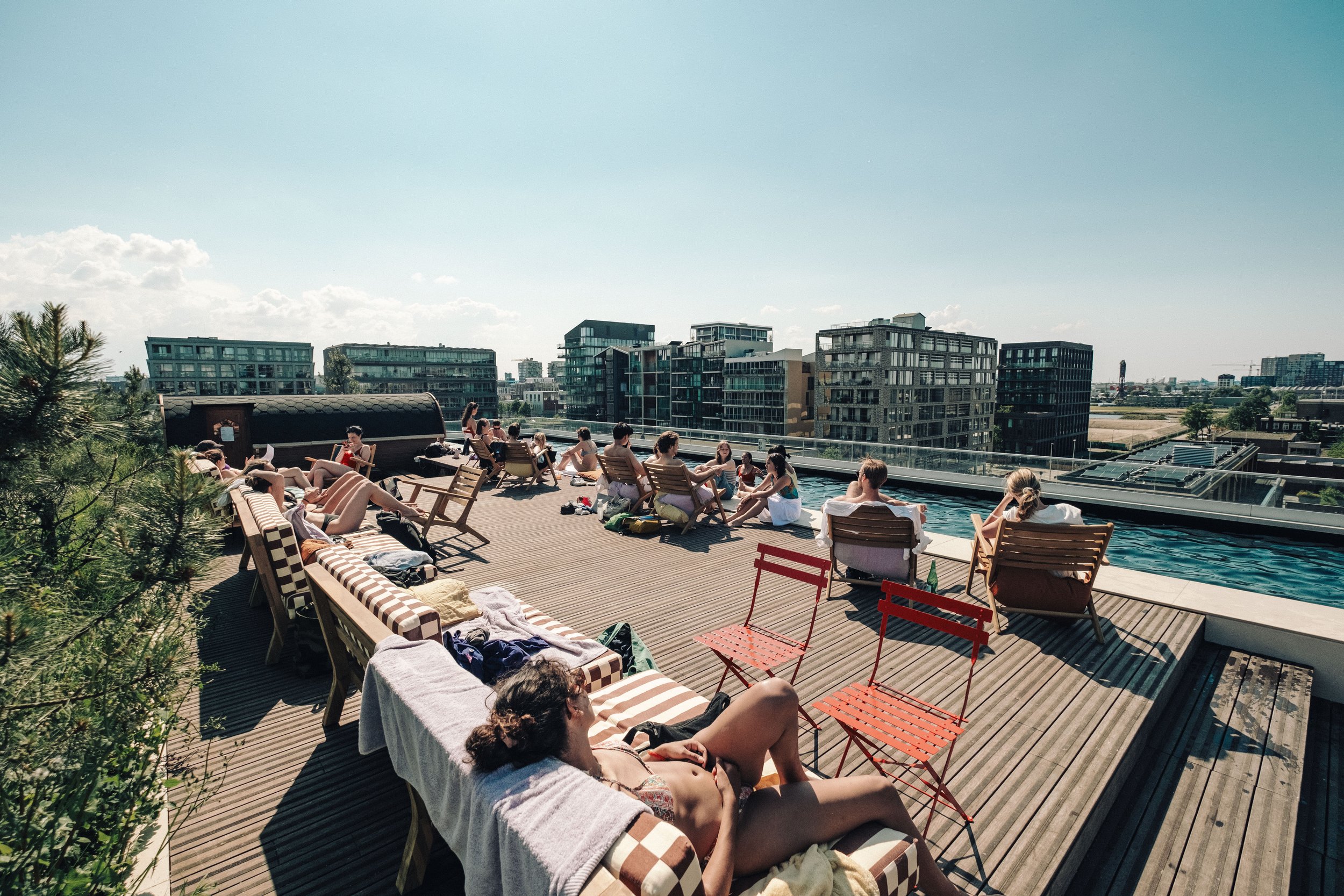 The nicest roof terraces and rooftop bars in Amsterdam - Barts Boekje