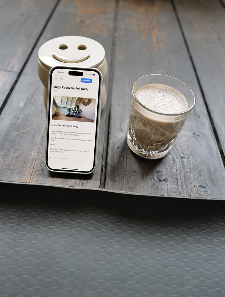 Mogy app, personal training voor thuis - Barts Boekje