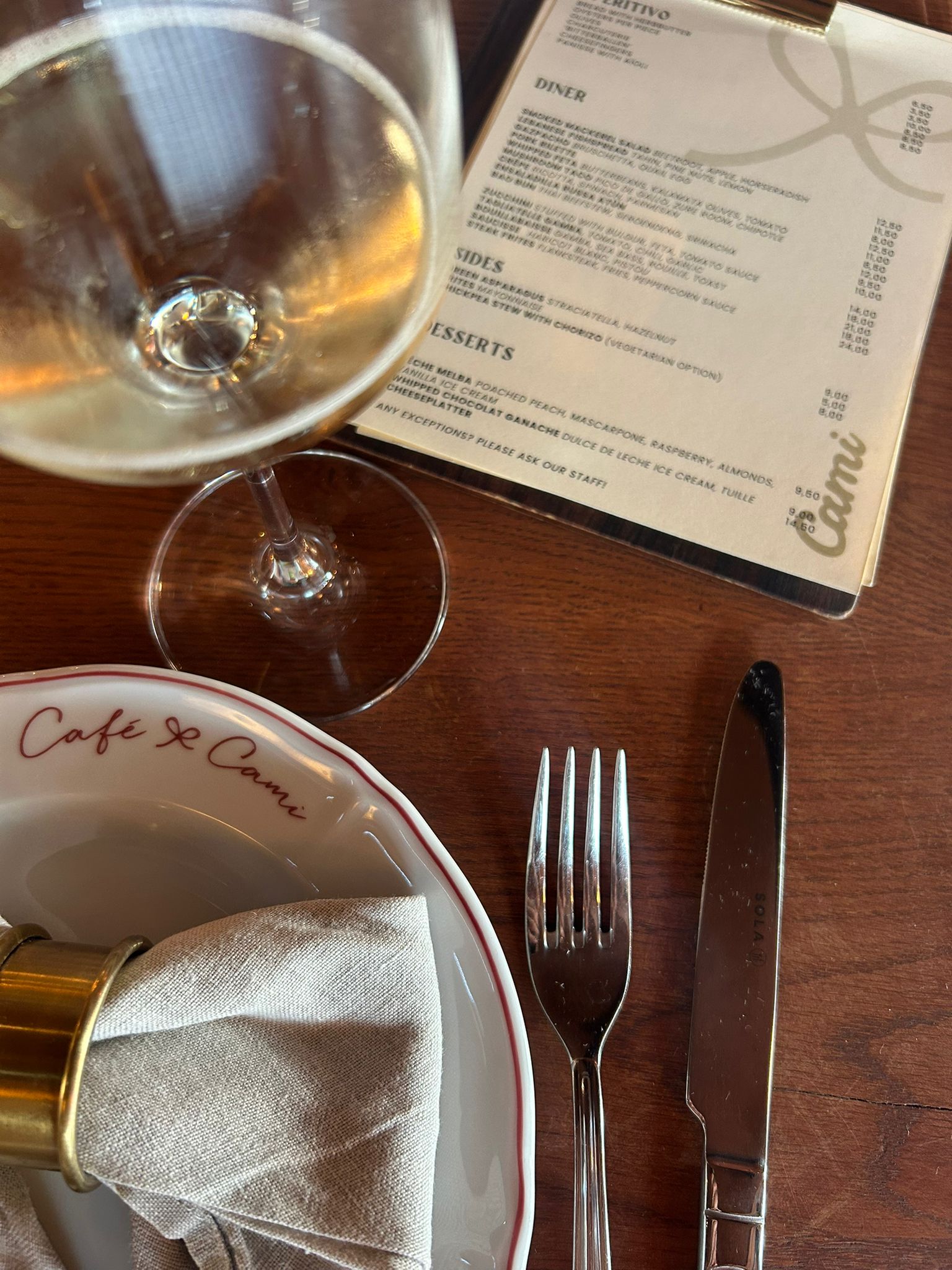 Café Cami betekent Franse Bistro vibes in Den Haag - Barts Boekje